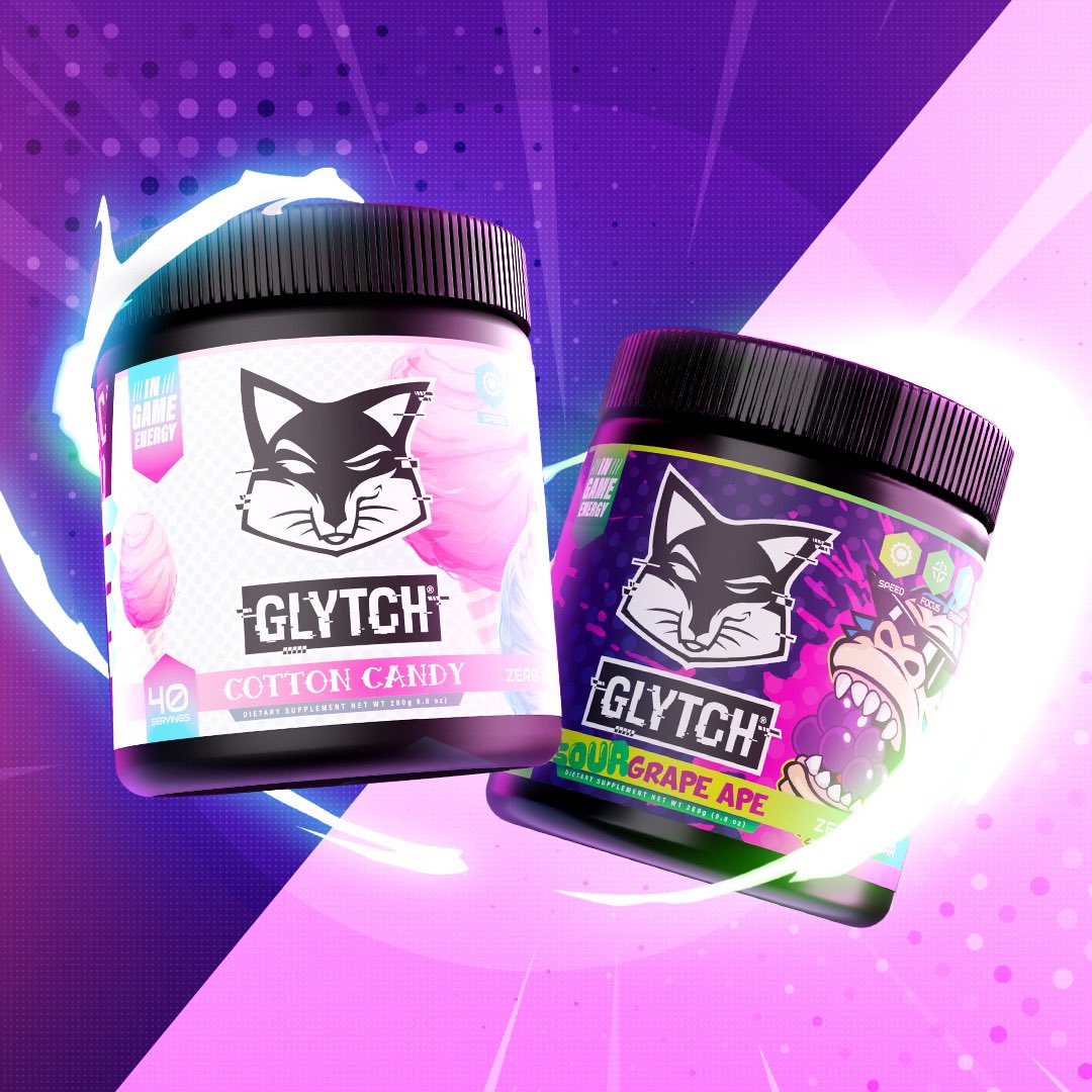 GLYTCH Energy Drinks | Gaming Fuel at Gaming Nectar