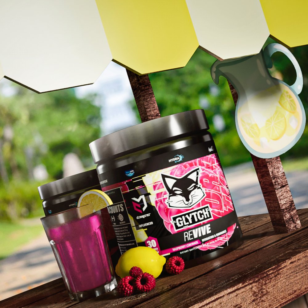GLYTCH Energy Drinks | Gaming Fuel at Gaming Nectar